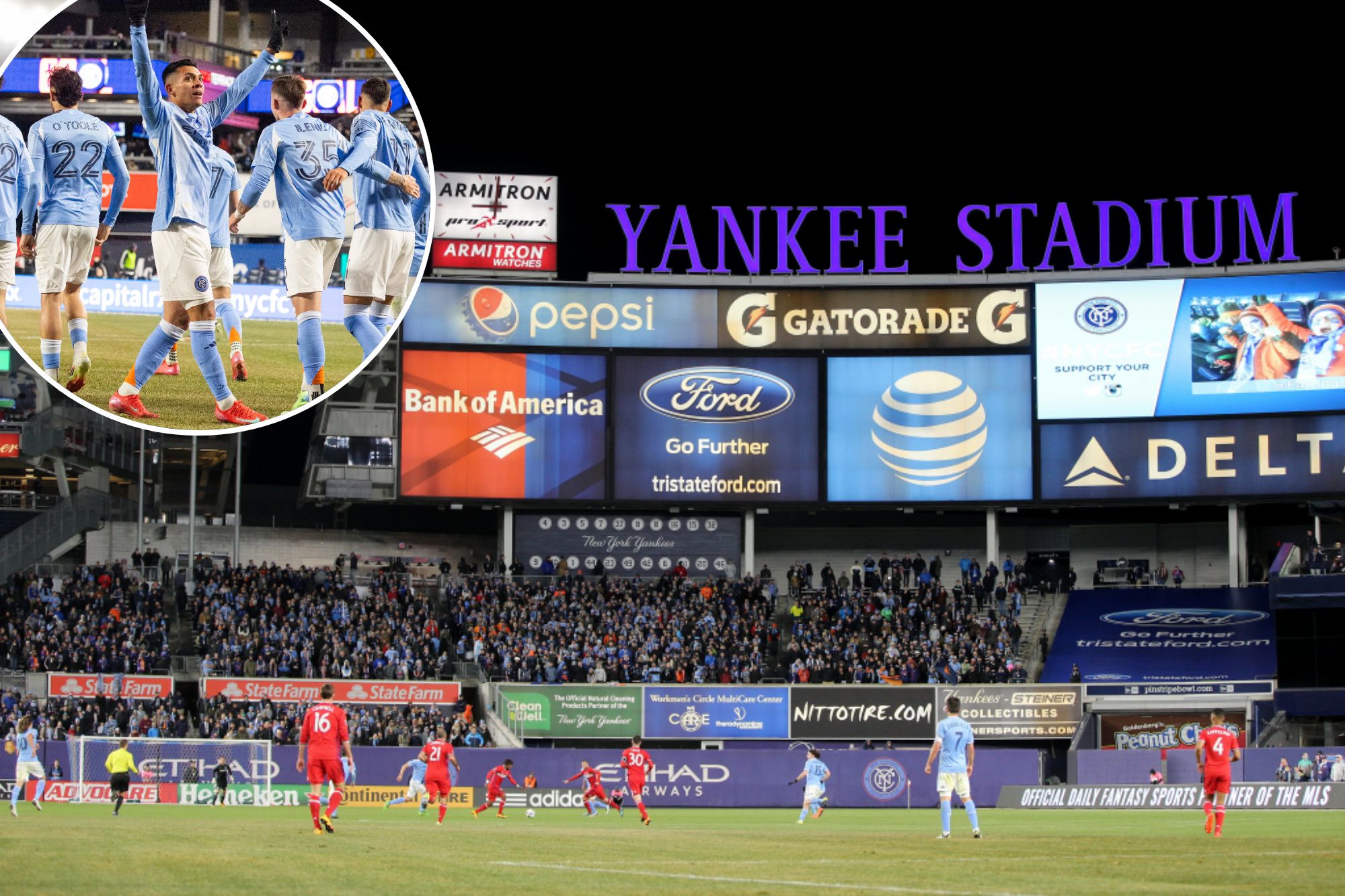 NYCFC set to host MLS Cup matches at Yankee Stadium