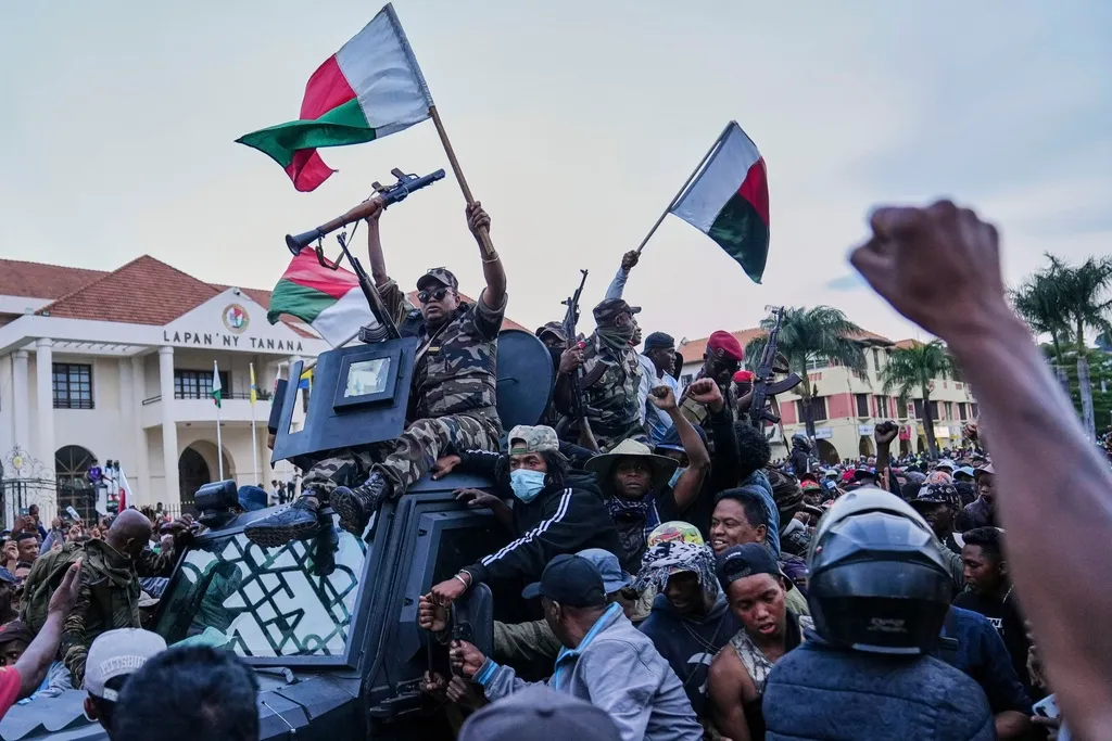 Madagascar’s president flees country following Gen Z protests