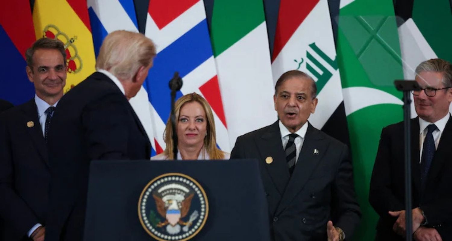 Trump hails ‘good friend’ PM Modi in Egypt, gestures toward Shehbaz Sharif
