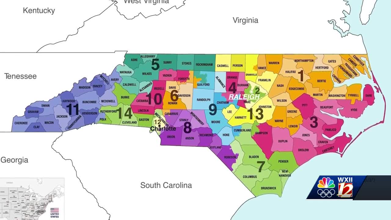 North Carolina could have a new congressional map for the 2026 election