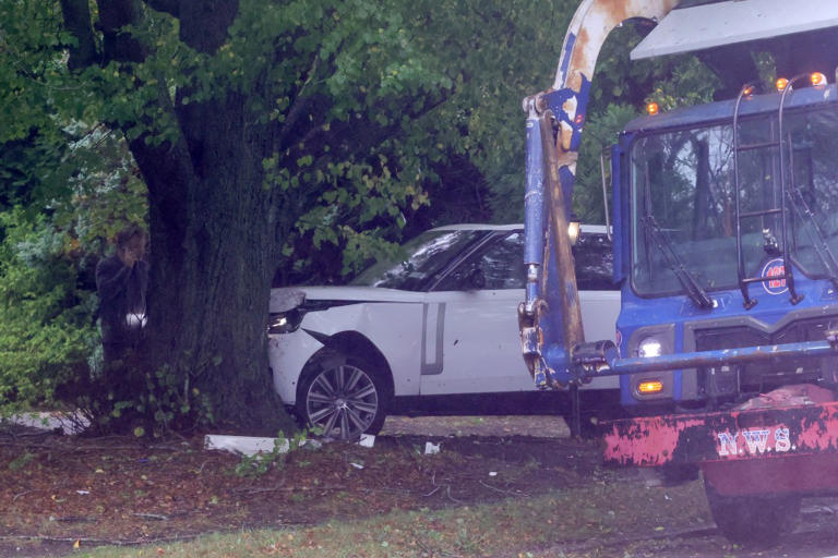 Alec Baldwin blames garbage truck ‘size of a whale’ and ‘big fat tree ...