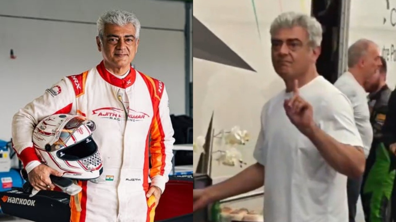Ajith Kumar signals fans to remain calm at Spain race event, urging ...