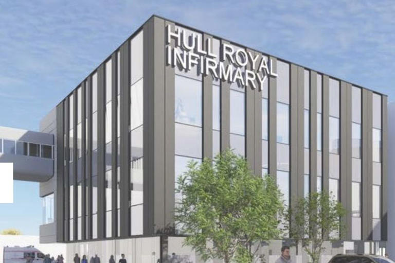 Plans submitted for new building at Hull Royal Infirmary