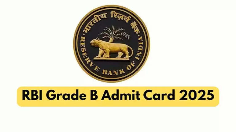 RBI Grade B Phase 1 Admit Cards Released: Exams Scheduled for October ...