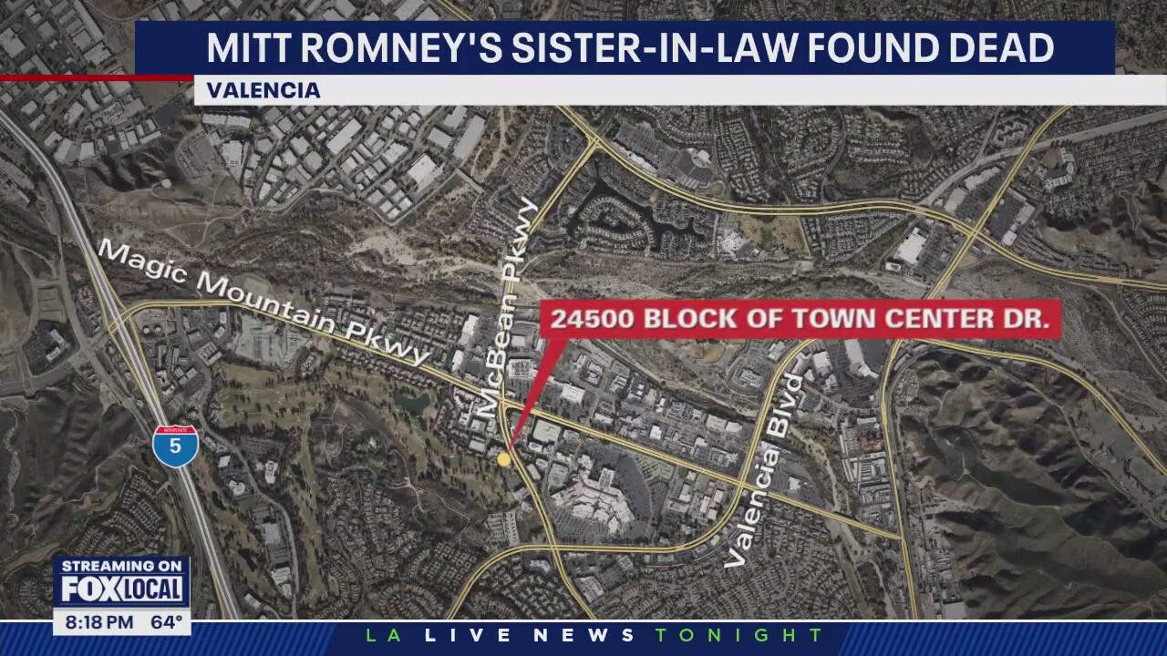 Mitt Romney's sister-in-law found dead