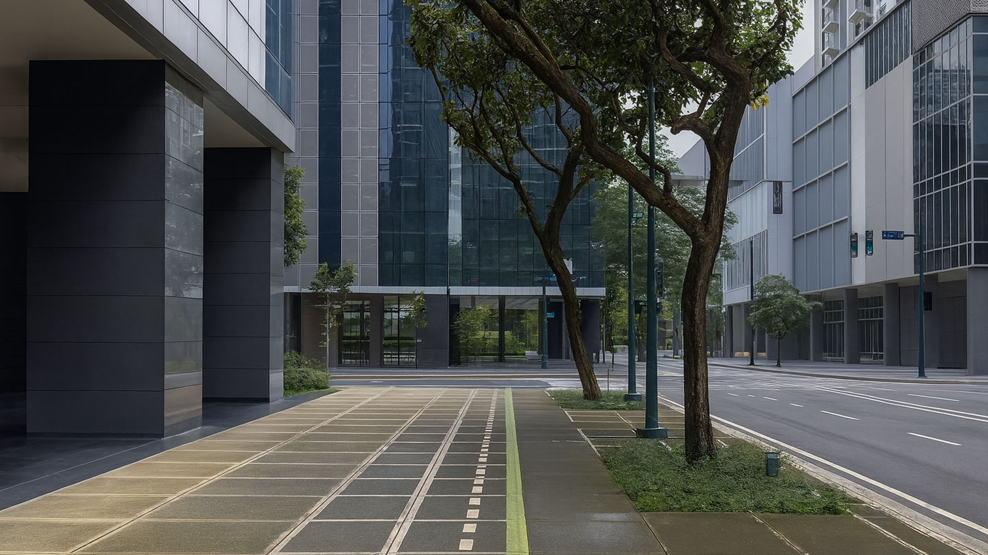 Philippines – Daytime Street View in the Modern District of BGC Taguig (4K)