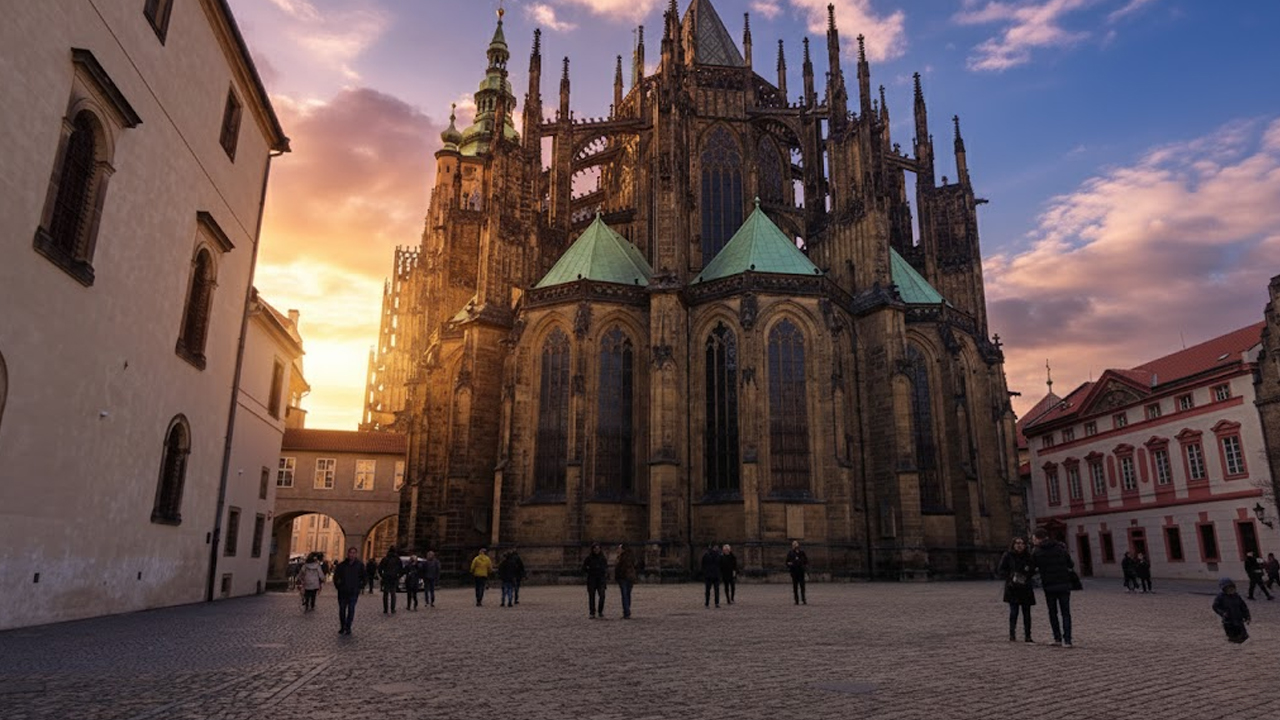 Prague City Walk – Inside the Castle and Surrounding Streets
