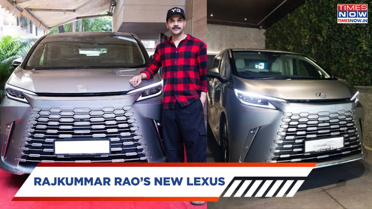 Inside Bollywood Actor Rajkummar Rao’s New Lexus LM350h — Luxury On Wheels