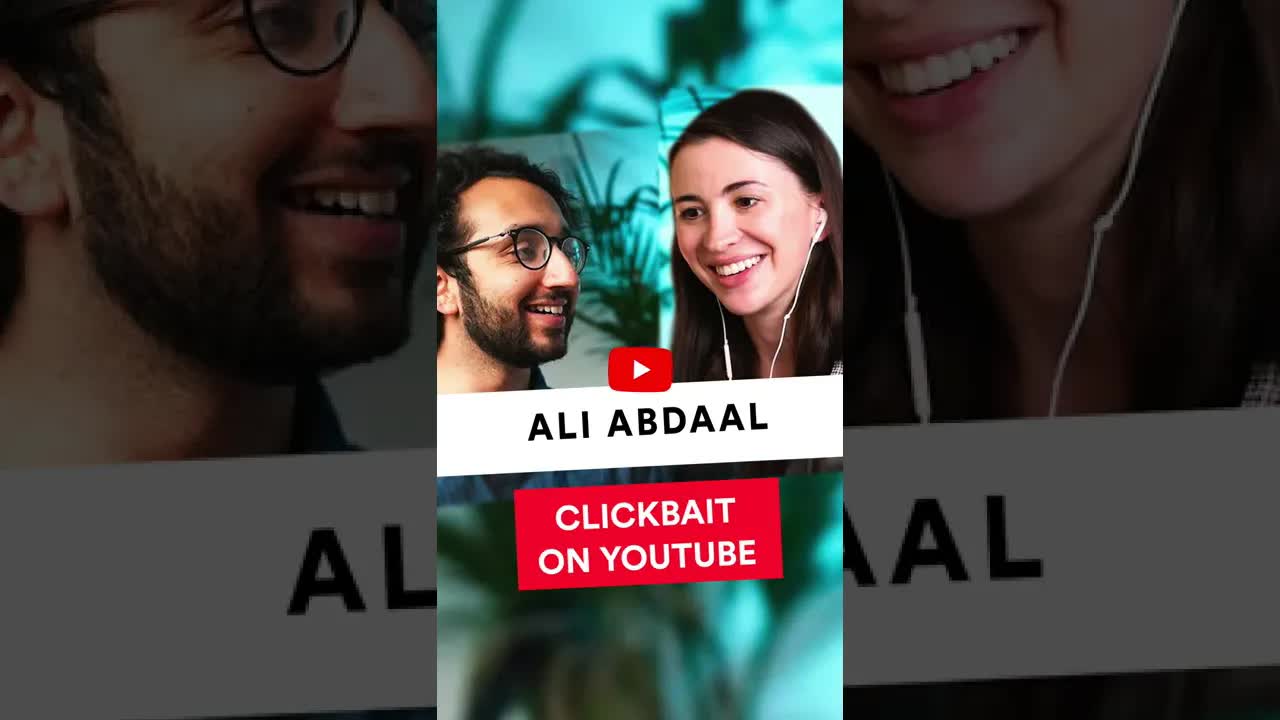 Clickbait titles on YouTube: to use or not to use (w/ Ali Abdaal) #Shorts