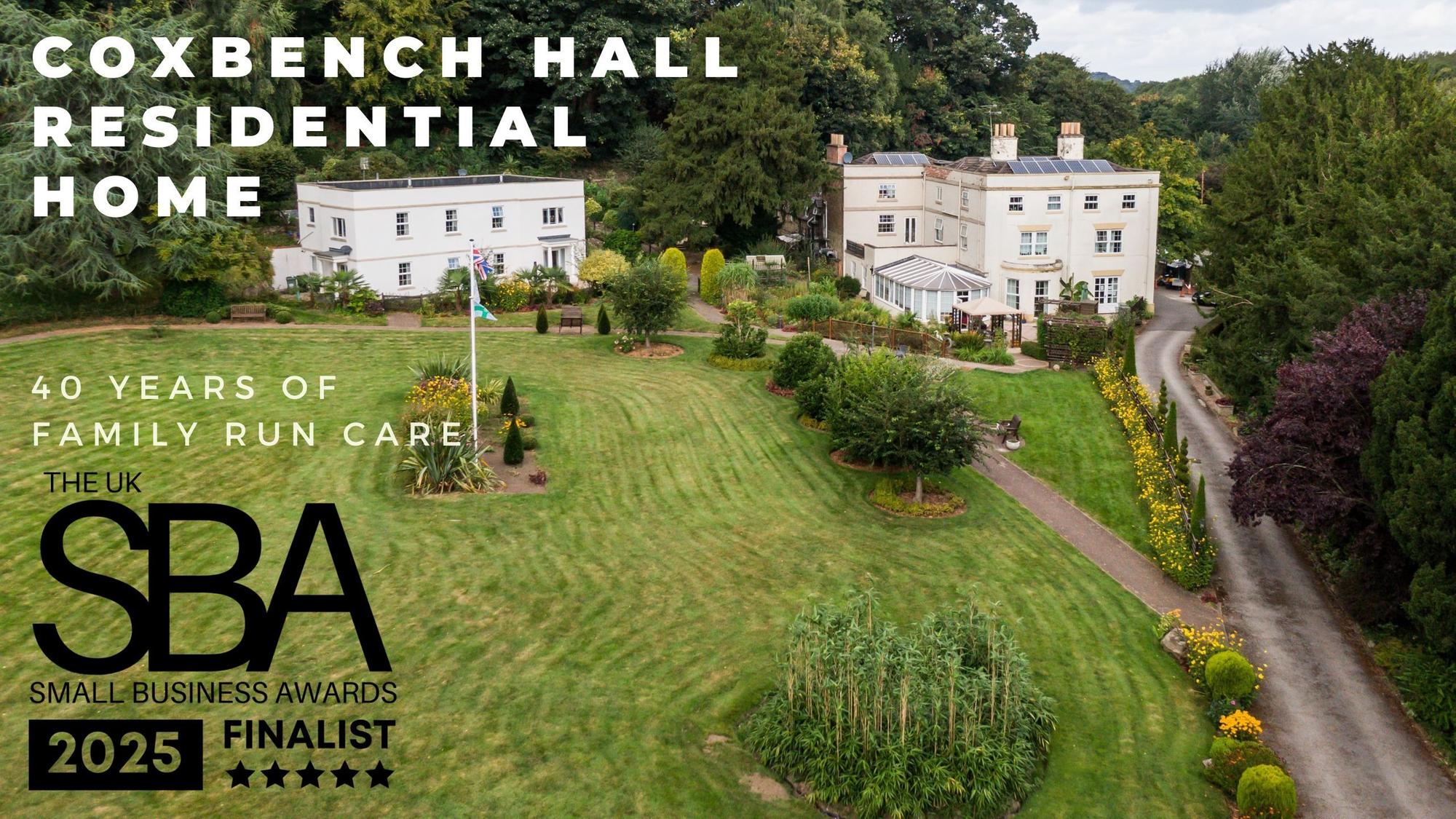 Coxbench Hall shortlisted in two prestigious awards in one week