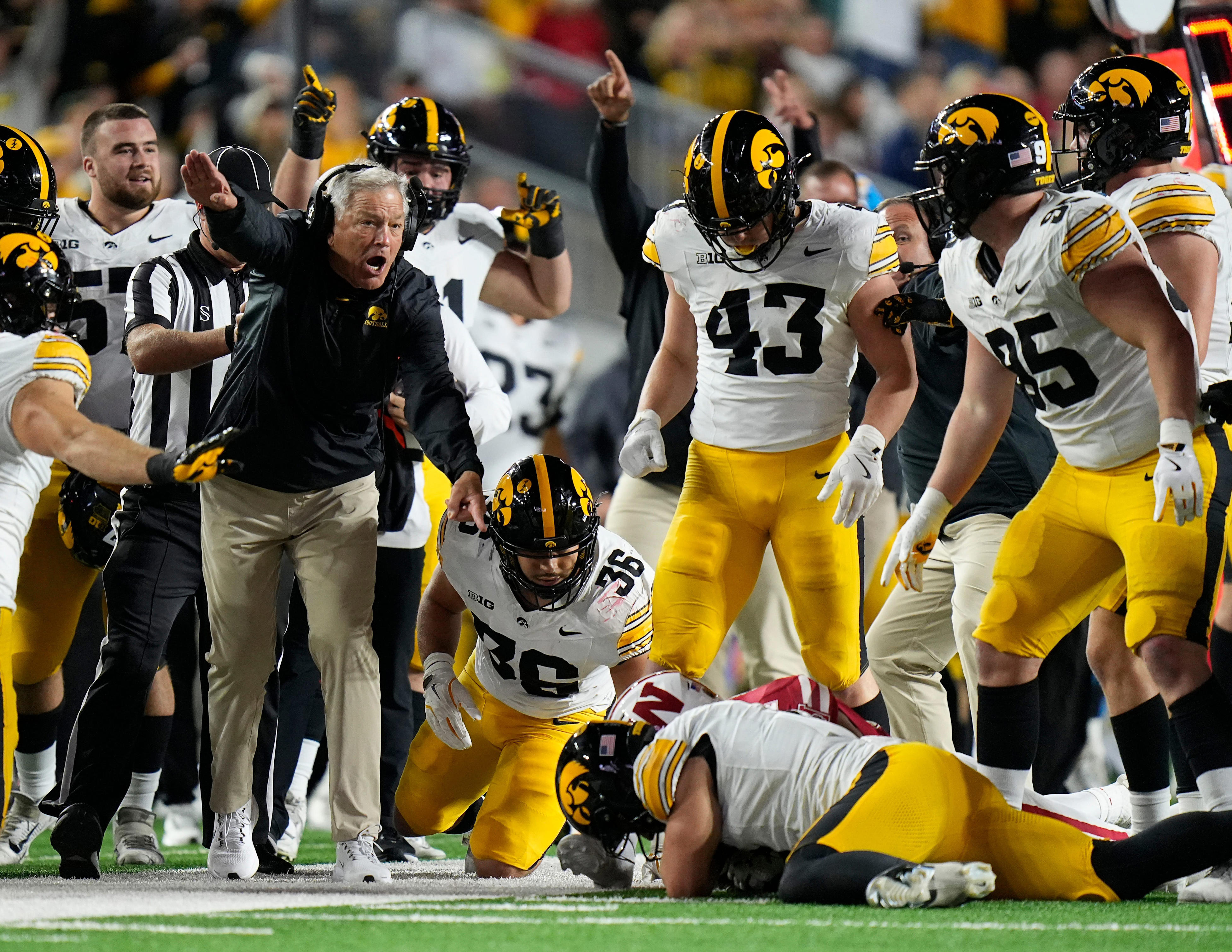 Iowa football releases Penn State depth chart