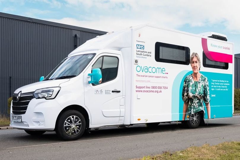 Ovarian cancer van to visit Blackburn as part of symptom awareness campaign