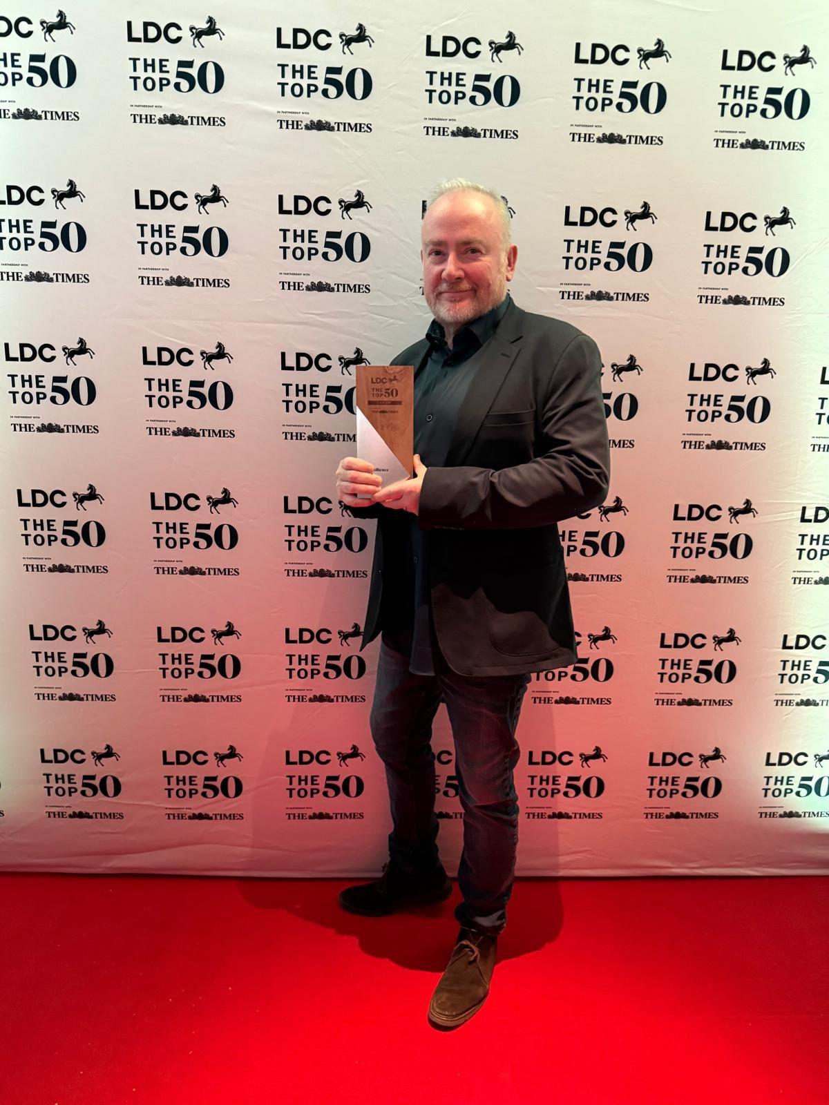 Halifax company's CEO named one of the UK’s Top 50 Most Ambitious Business Leaders for 2025