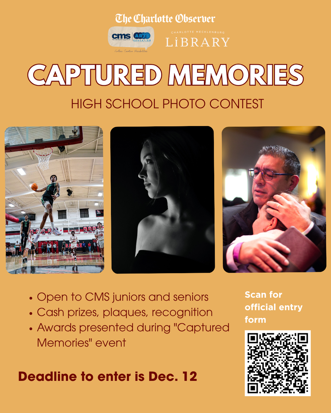 Charlotte Observer's ‘Captured Memories' high school photo contest now open
