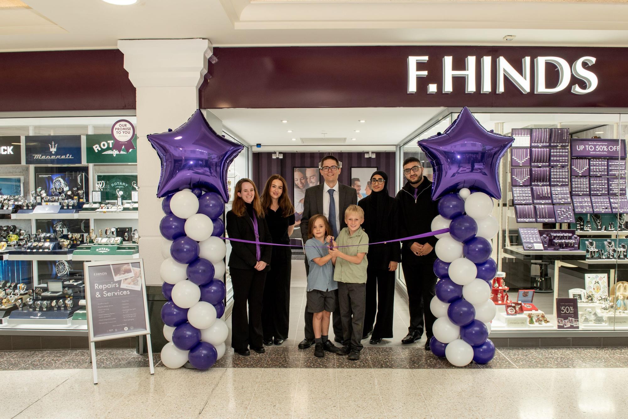 F.Hinds celebrates sparkling arrival of new store in Aylesbury