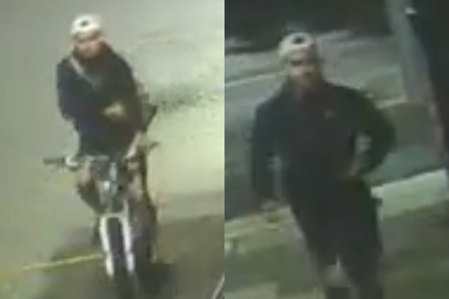 Merseyside Police release CCTV after woman followed by man on bike and ...