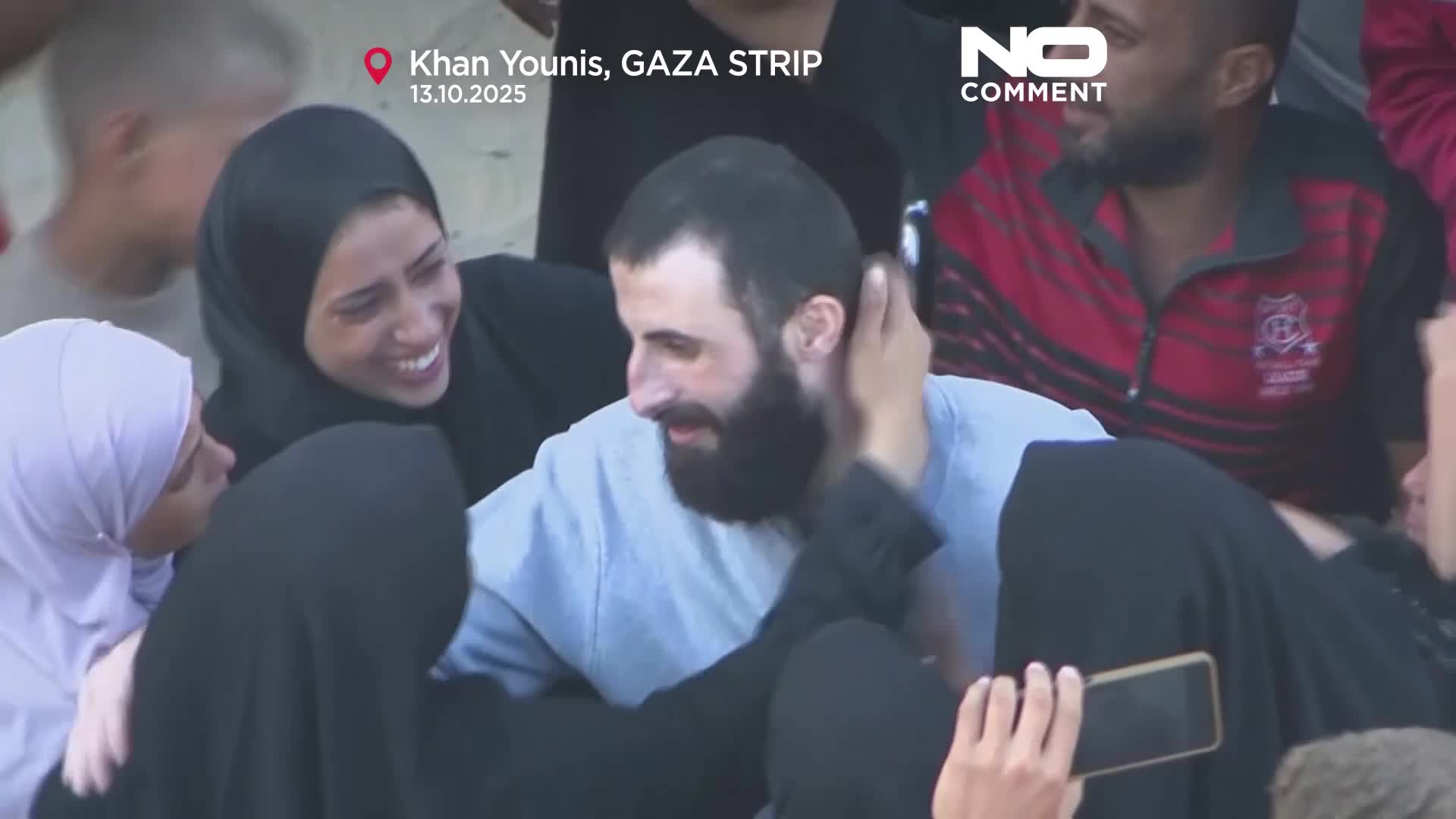 Freed Palestinian prisoners return home under Gaza ceasefire deal