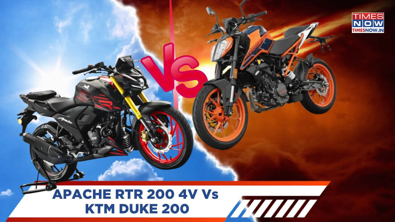 Apache RTR 200 4V vs KTM Duke 200: Which 200cc Bike Is Meant For You?
