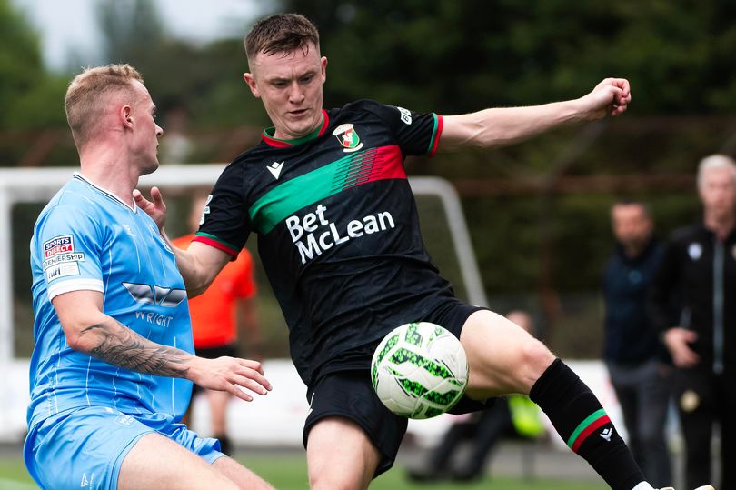 James Singleton makes reaction call as Glentoran fight to keep their ...