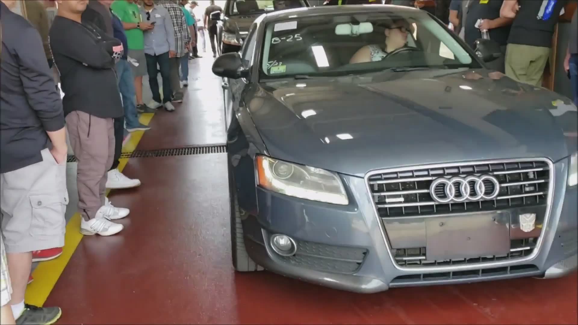 Audi A5 ricer car gets sold at auction