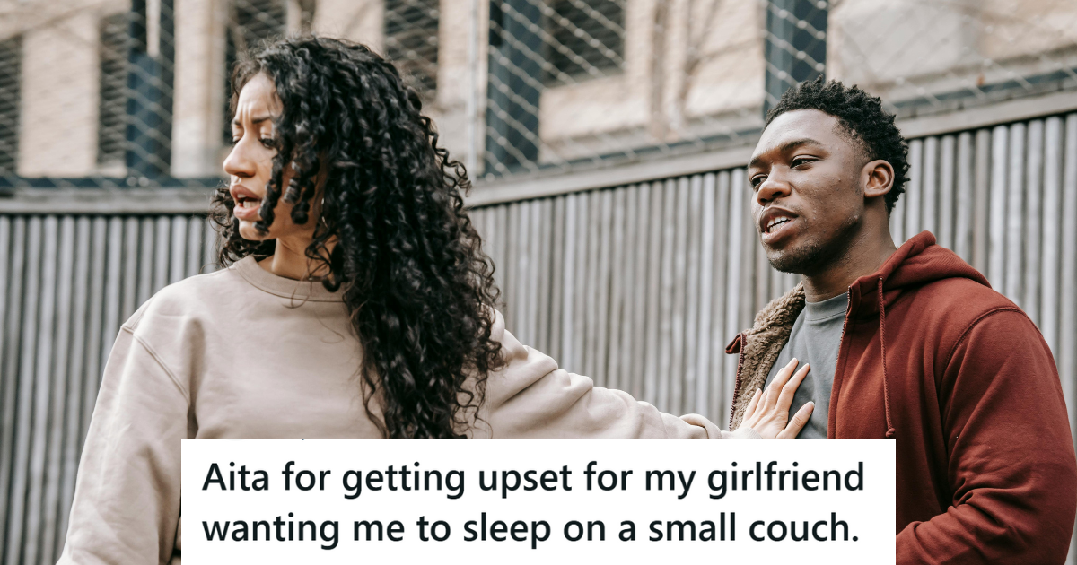 Selfish Girlfriend Wanted Her Boyfriend To Sleep In The Office While ...