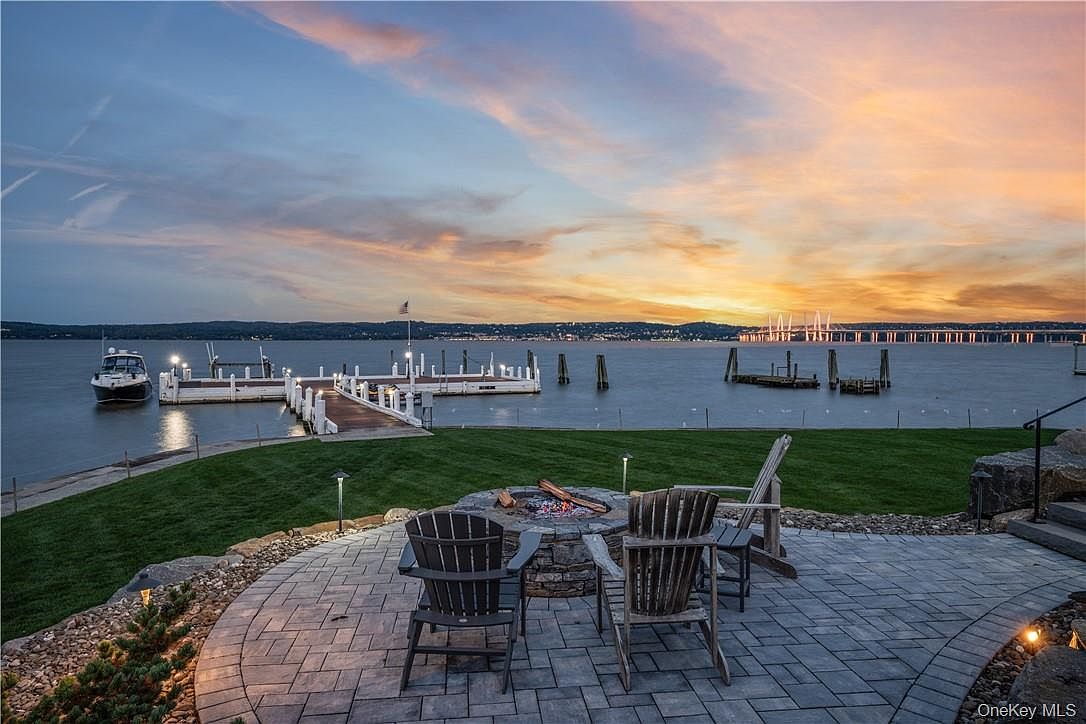 1912 Riverfront Estate in New York with Private 83-Foot Dock, Stunning ...