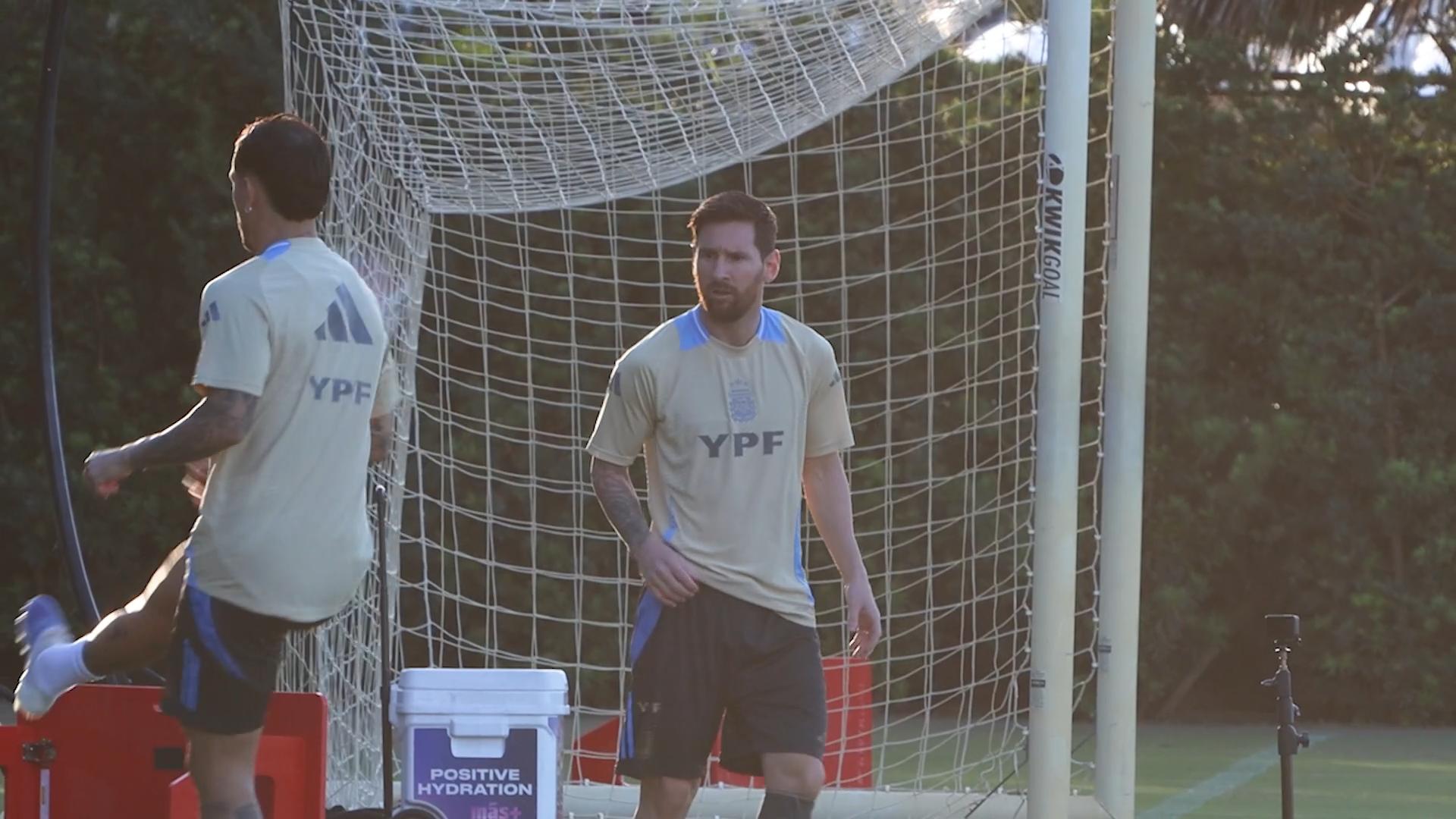 Messi and Argentina train ahead of Puerto Rico friendly