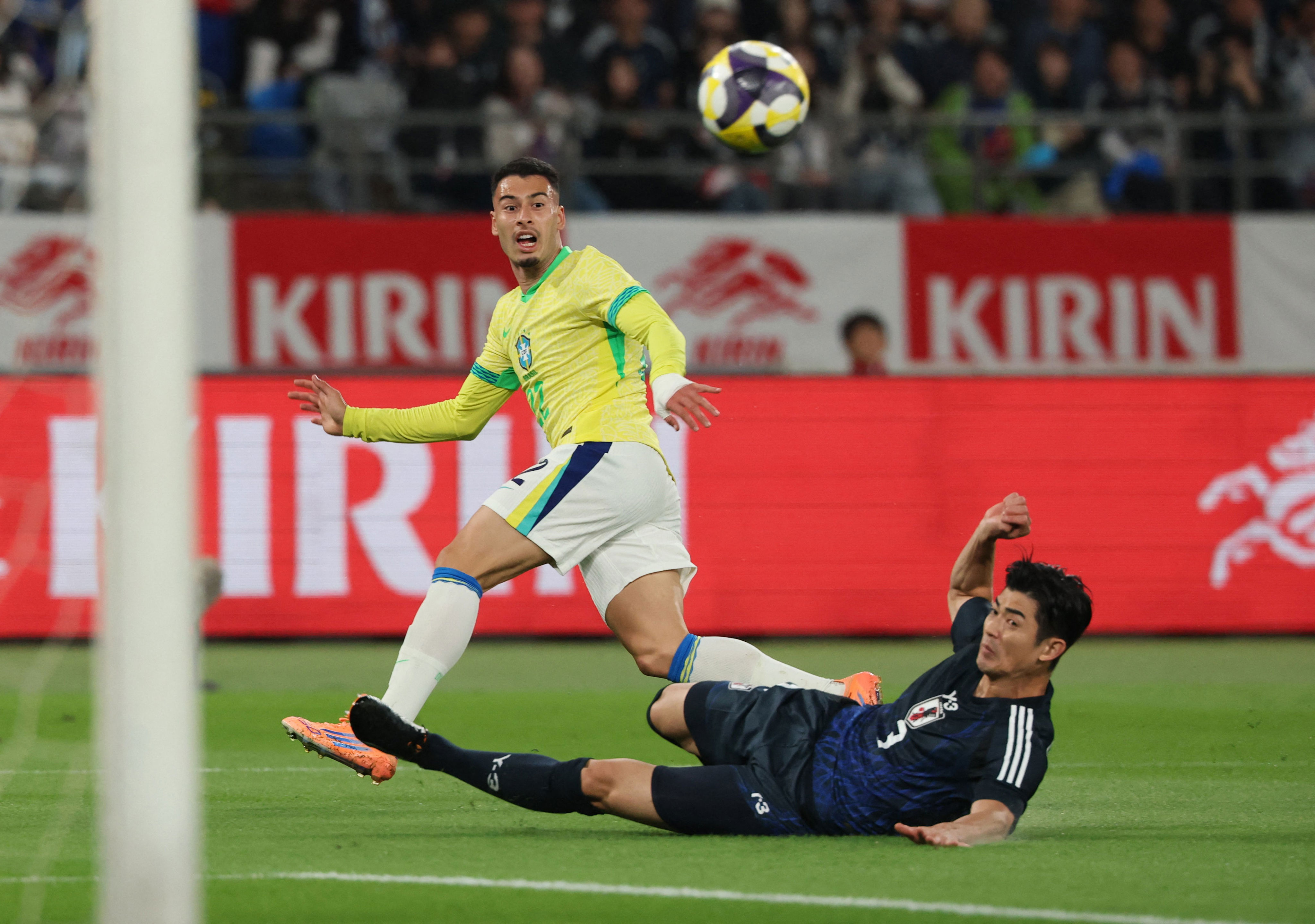 Japan v Brazil live: Hosts stun five-time world champions with ...