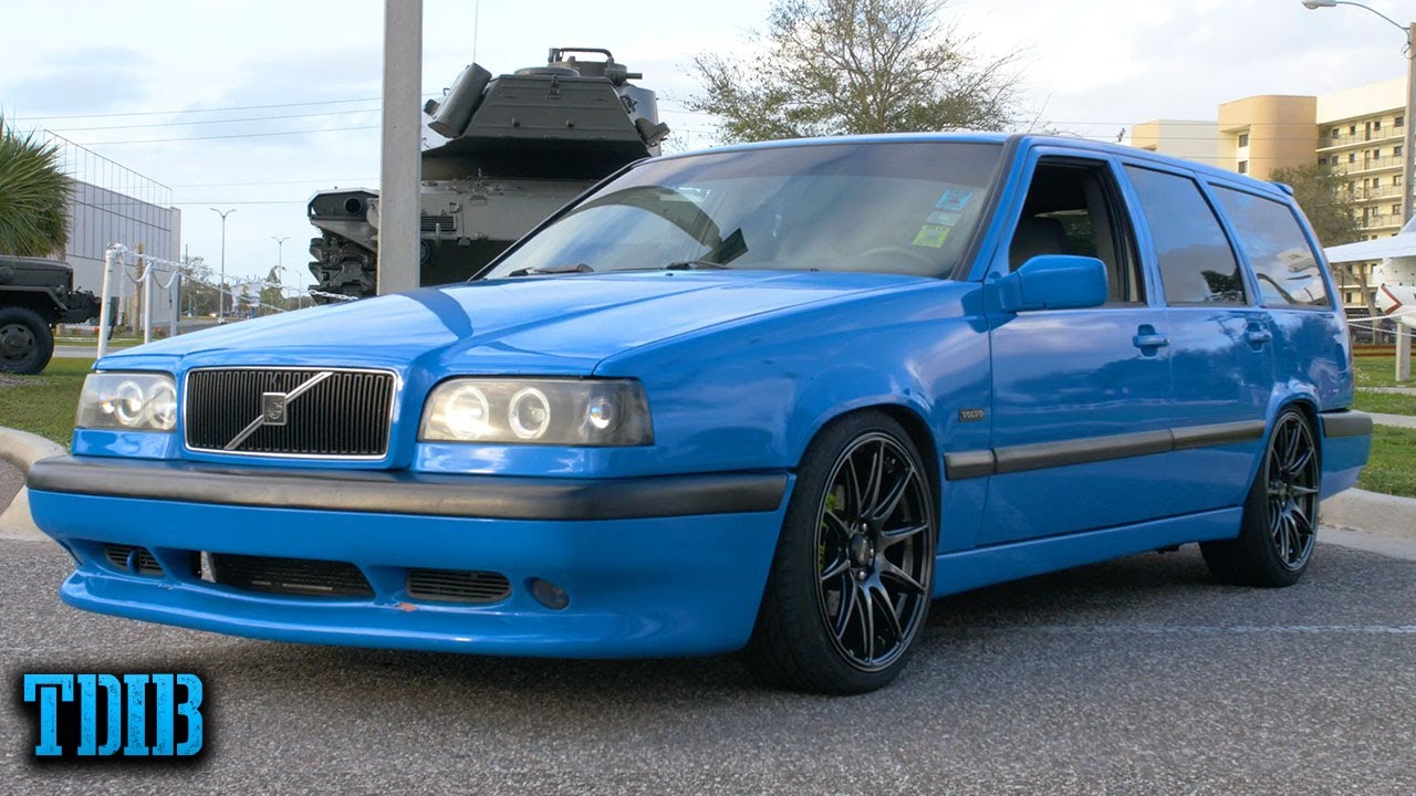Big turbo Volvo 850R wagon review grandma's 5 cylinder fury