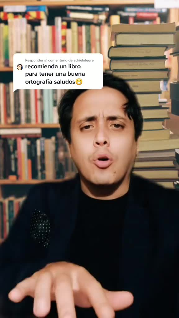 Responder a @adrielalegre | Un libro para tener buena ortografía #bi