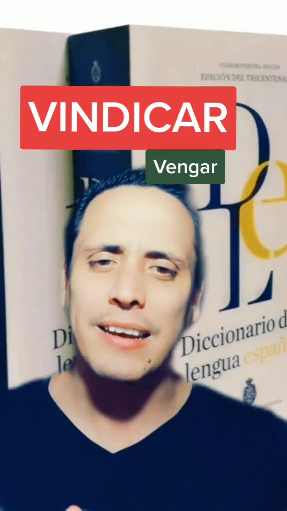 ¿Qué significa el verbo VINDICAR? #fyp #parati #foryou #diccionario