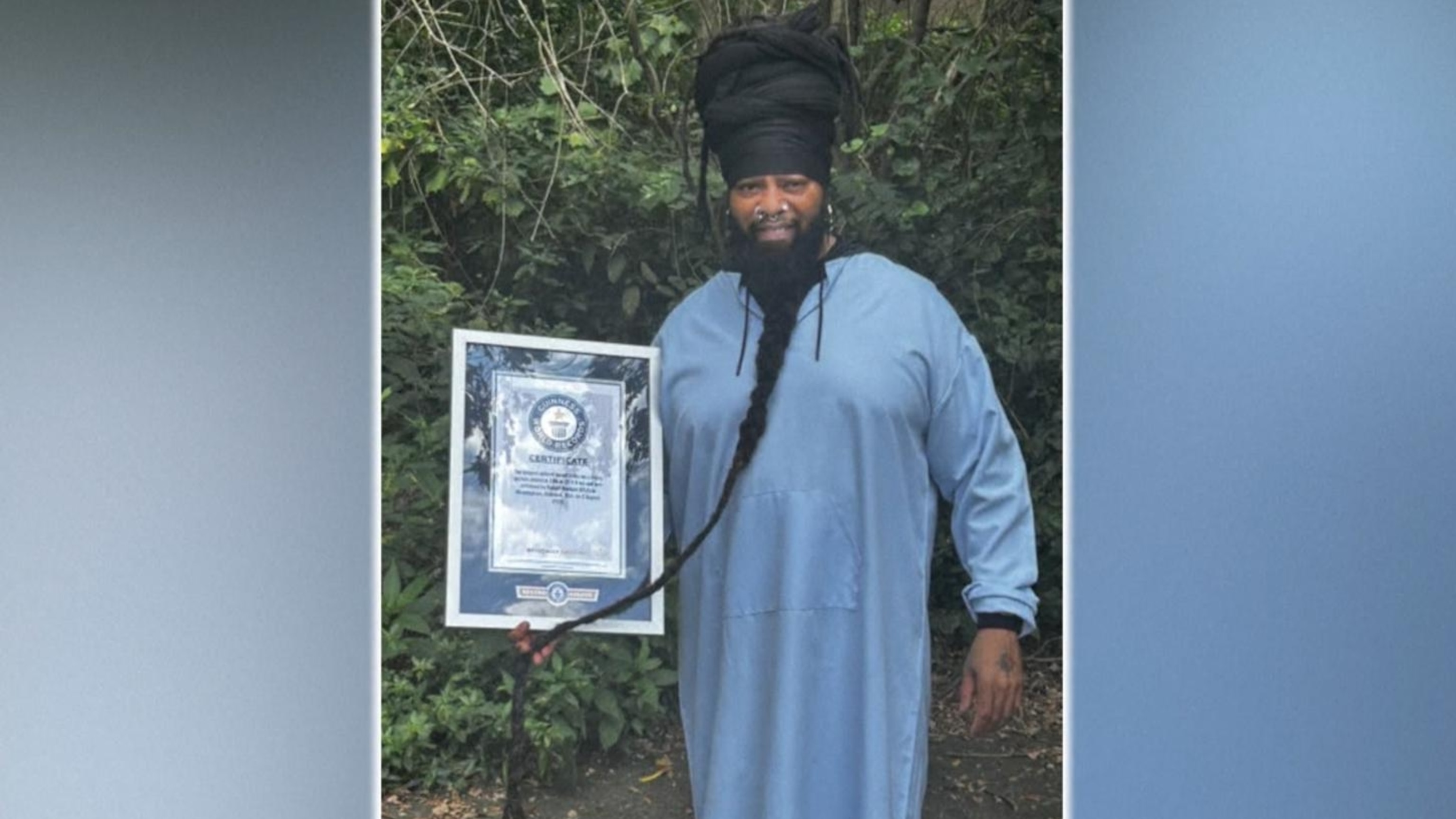 Man grows beard as 'sign of rebellion', nabs Guinness World Record