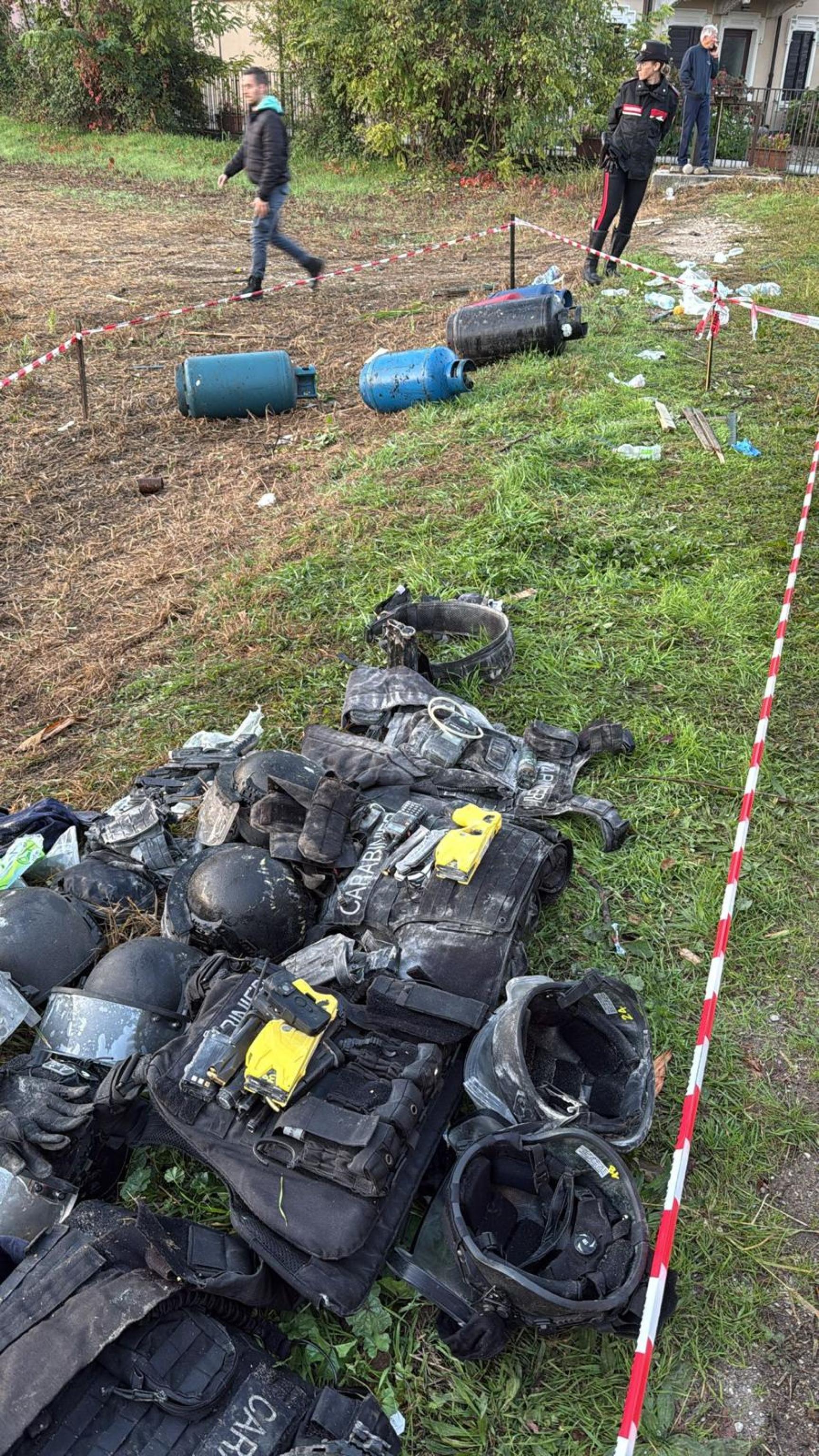 Three Carabinieri killed in explosion during eviction
