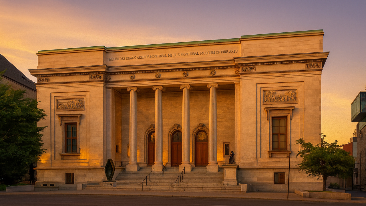 Tour virtual no Museu de Belas Artes de Montreal, Canadá