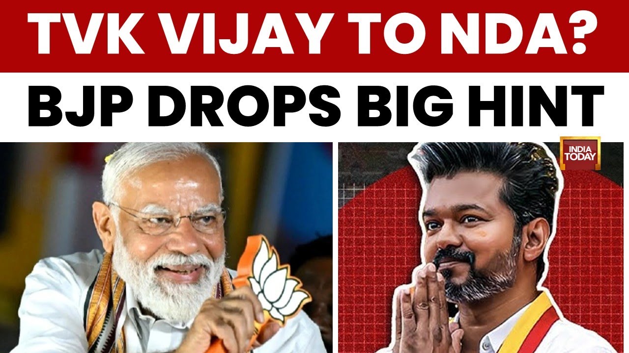 Vijay's TVK Joining NDA? Suspense In TN As BJP, AIADMK Hint At Tie-Up