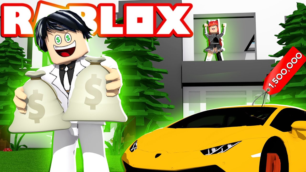 Me Mudo Con Mi Novia a Una Mansión Multimillonaria En Roblox