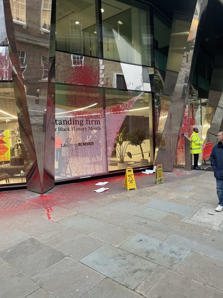 Legal & General’s City of London office hit with suspected vandalism