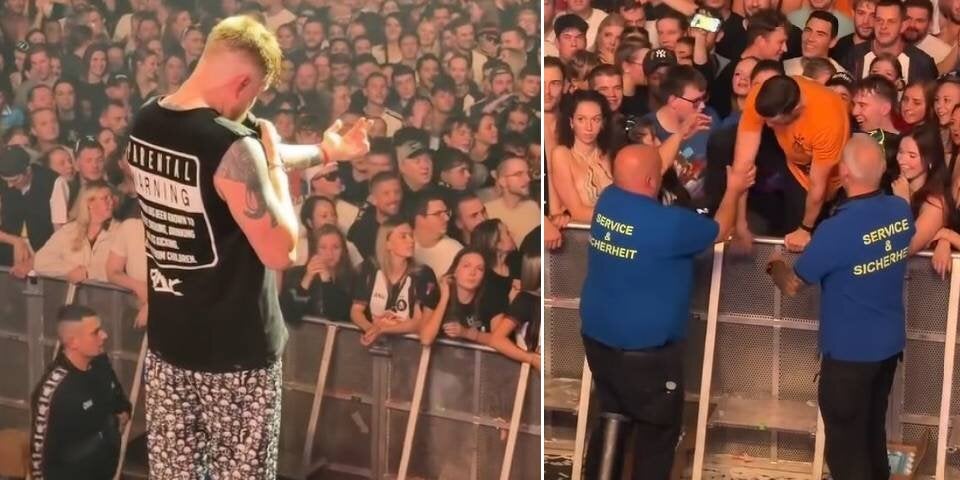 Sexuelle Belästigung bei Konzert: Rapper Finch wirft Grapscher raus!