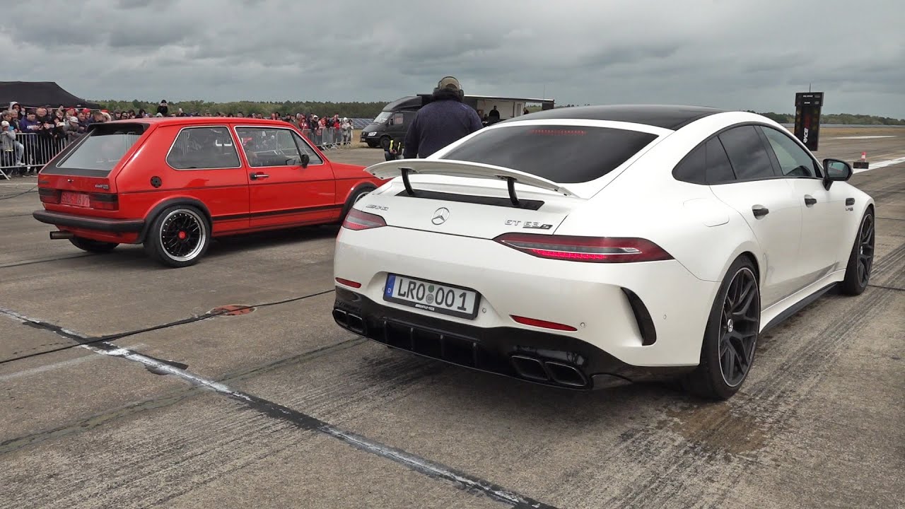 800PK GT63s vs 600PK Golf 1 Turbo