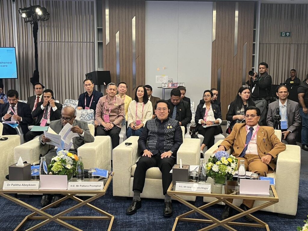 ‘รมว.พัฒนา’ เข้าประชุม WHO SEARO ครั้งที่ 78 ประกาศรับมือสังคมสูงวัย ...