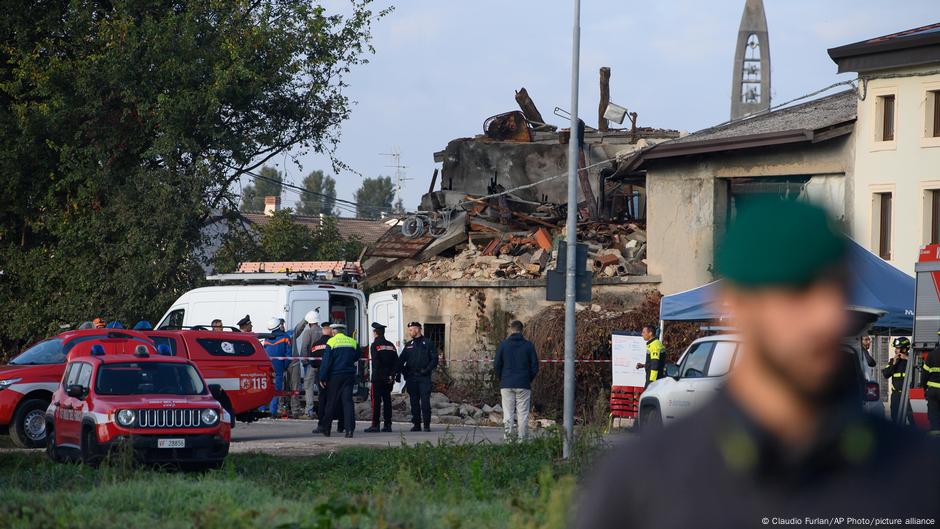 Italy: Three police officers killed in house explosion