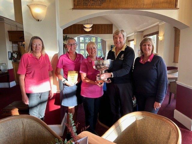 Cottesmore ladies in Trio Trophy triumph