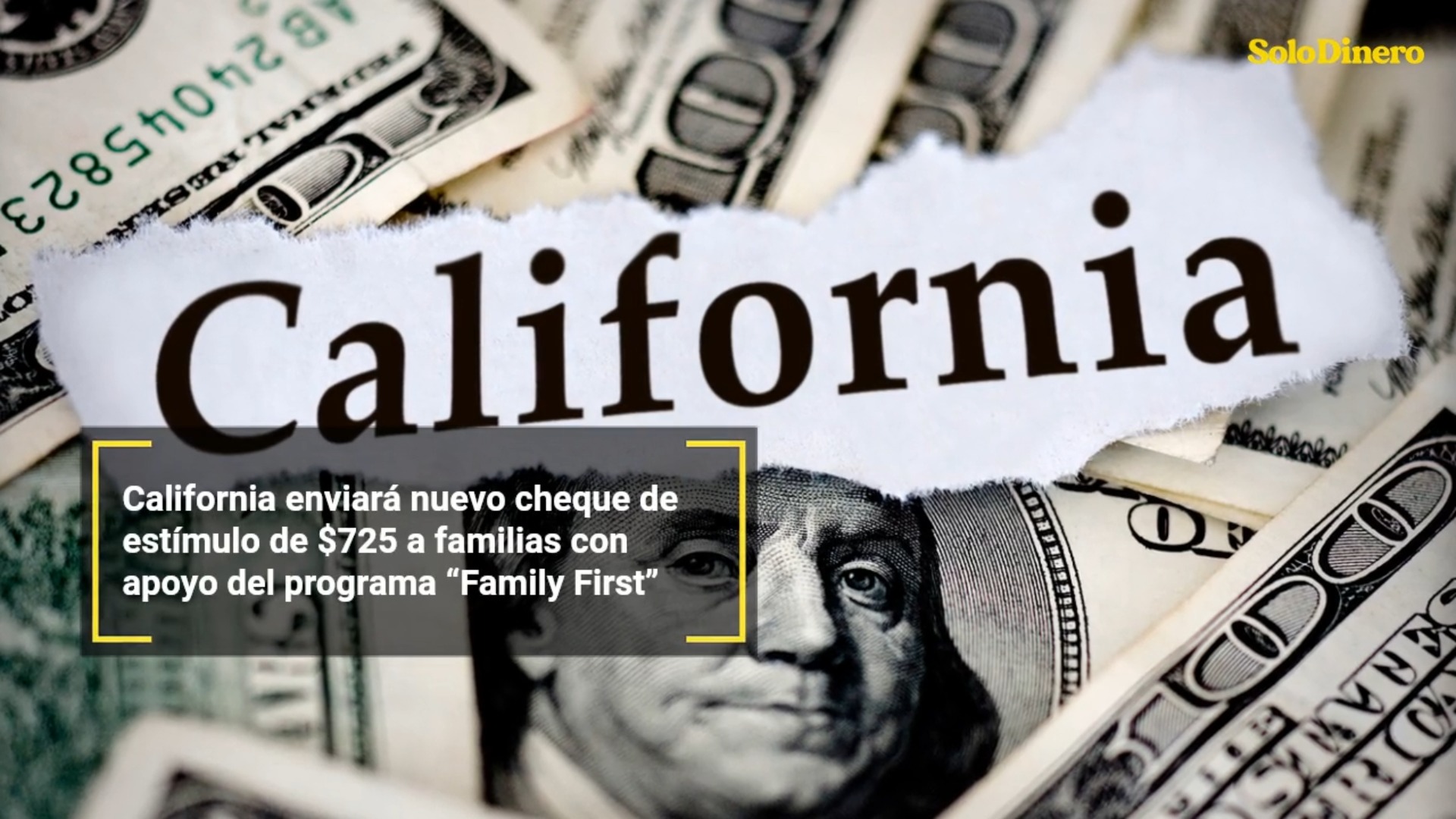 California enviará nuevo cheque de estímulo de $725 a familias con ...