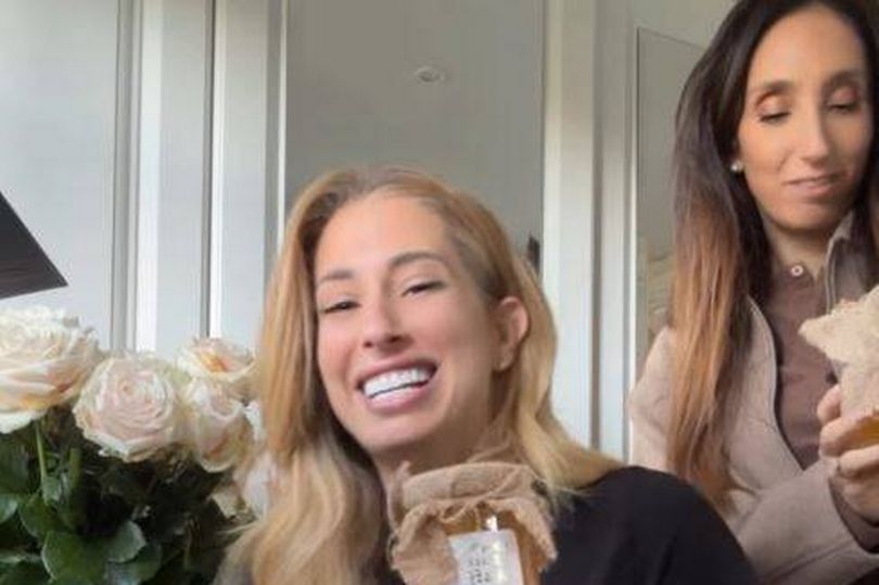 Stacey Solomon receives sweet gift from David Beckham after 'cringe ...