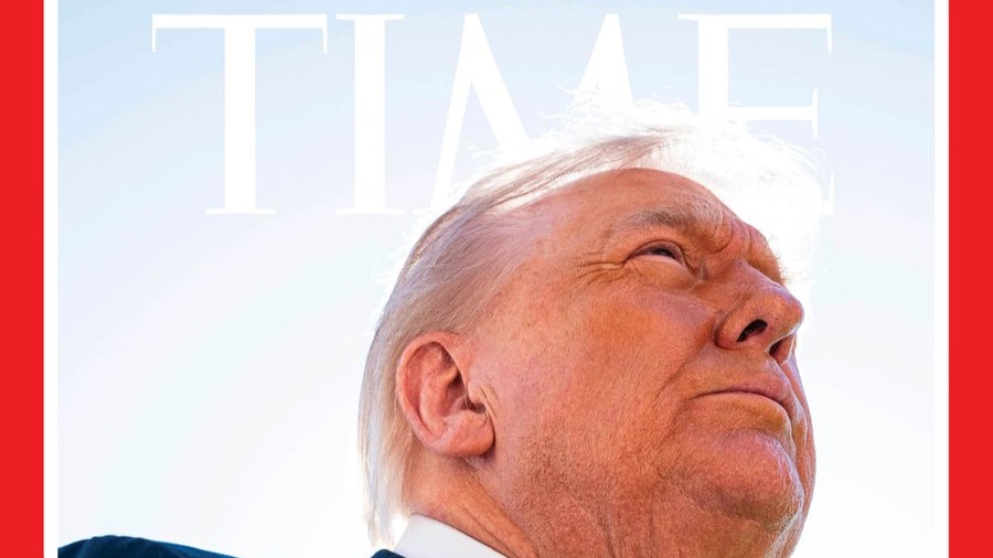 Trump Slams Time Magazine Cover: “They Erased My Hair”