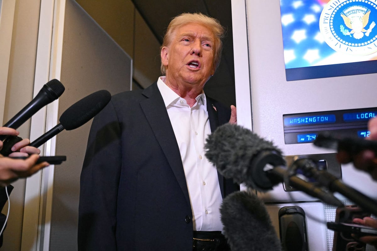 Read Trump's 'declaration for enduring peace' in full - as US President ...