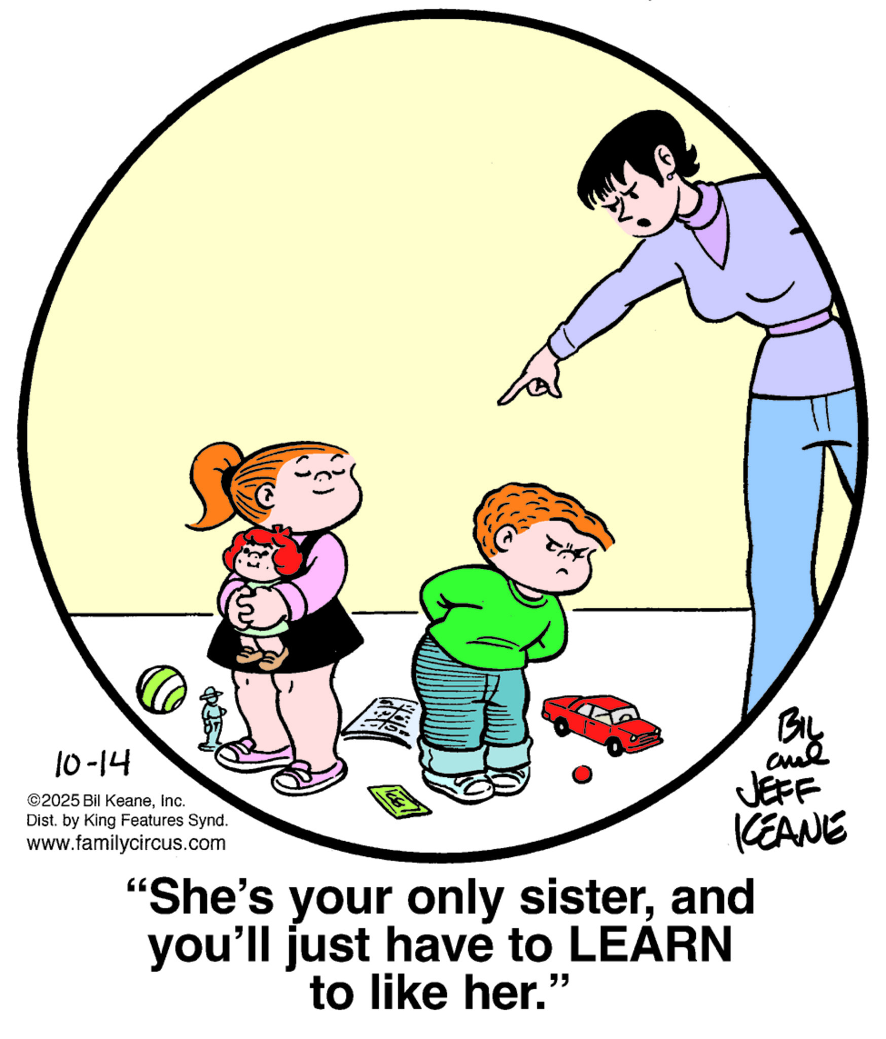 Family Circus by Bil and Jeff Keane