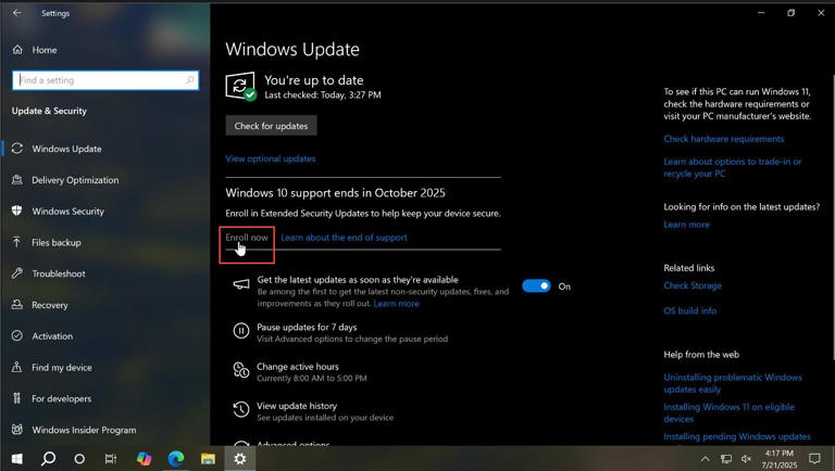 Microsoft's Windows 10 Support Ends Today. Here Are Your Options