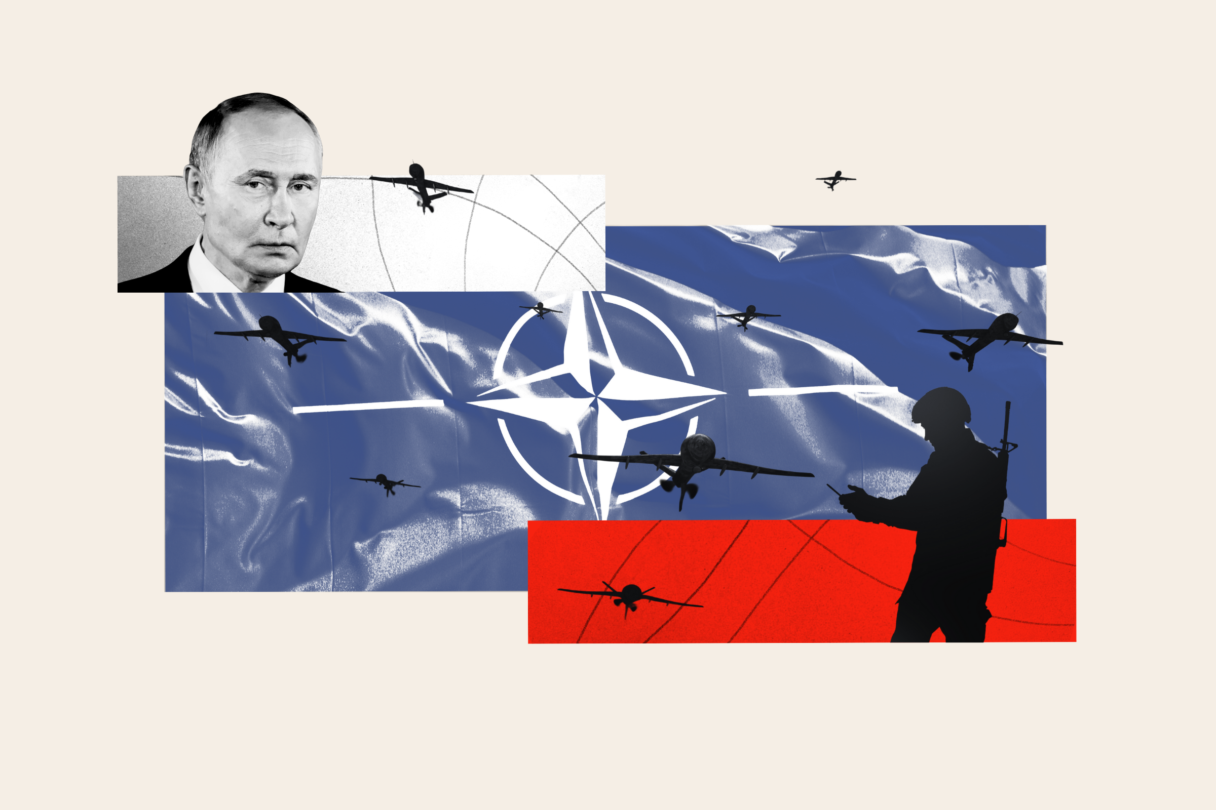 NATO isn't ready for a shadow war with Russia's drones