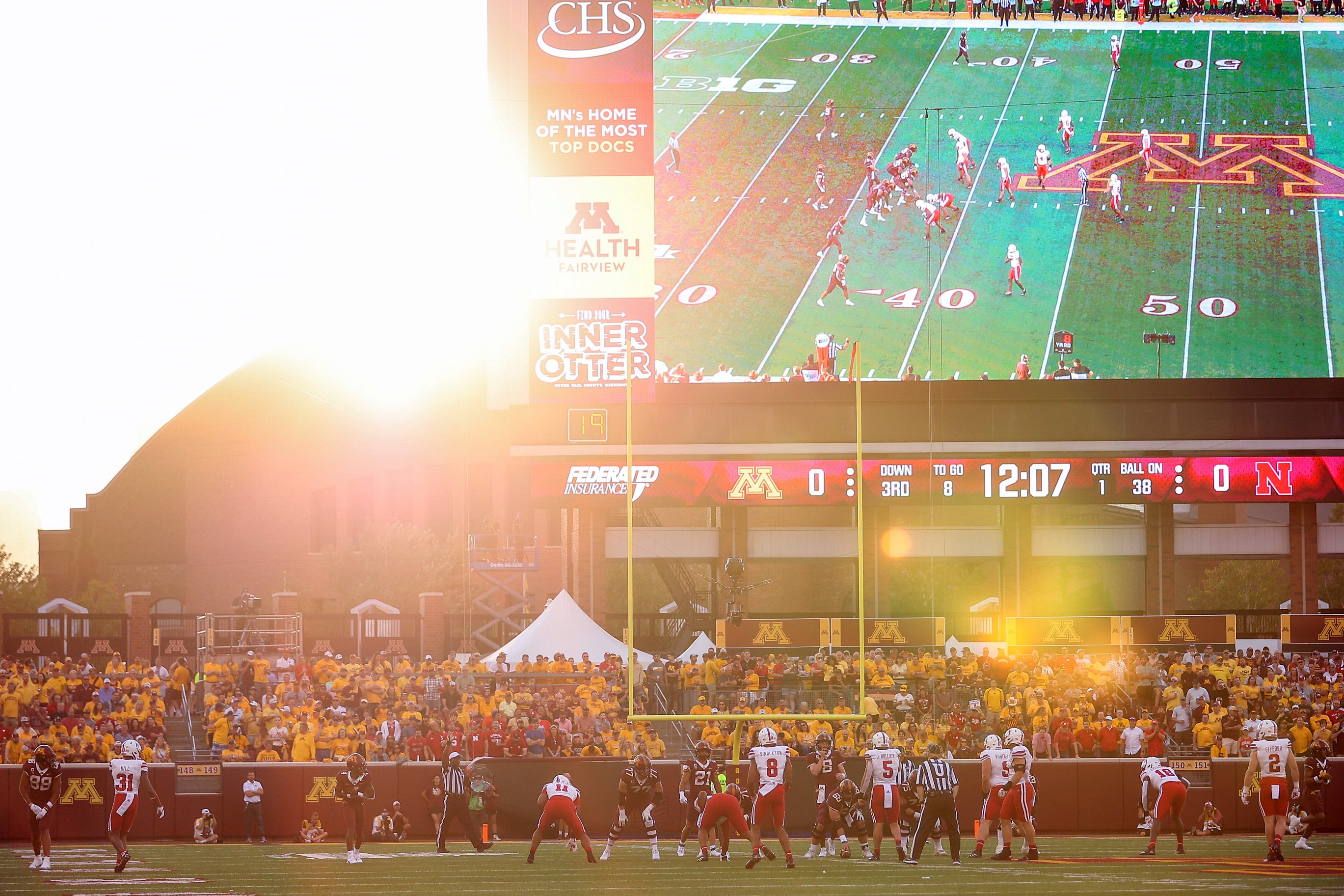 Nebraska-Minnesota kickoff time, TV channel announced